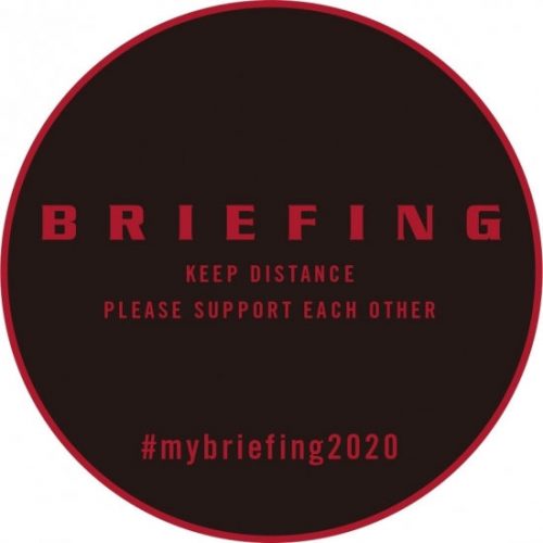 購入した全員が対象！BRIEFING オリジナルステッカープレゼントキャンペーン | I LOVE BRIEFFING